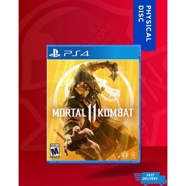 (USED) PS4 Mortal Kombat 11 | Standard Edition Rall (ENG) (ORIGINAL PHYSICAL DISC) | Shopee Malaysia