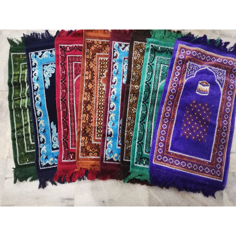sejadah mini 35x35 & 35x60 turki sale 500 helai clear stock .. | Shopee ...