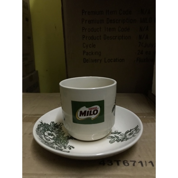 Cawan kopitiam Milo Limited 6 Set ( Kaca) | Shopee Malaysia