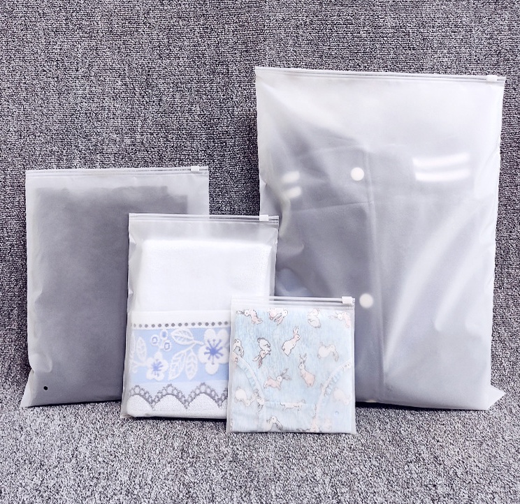 Double-Side Matte Zip Lock Bag Plastic Zip Bag Zipper Bag (Packaging ...