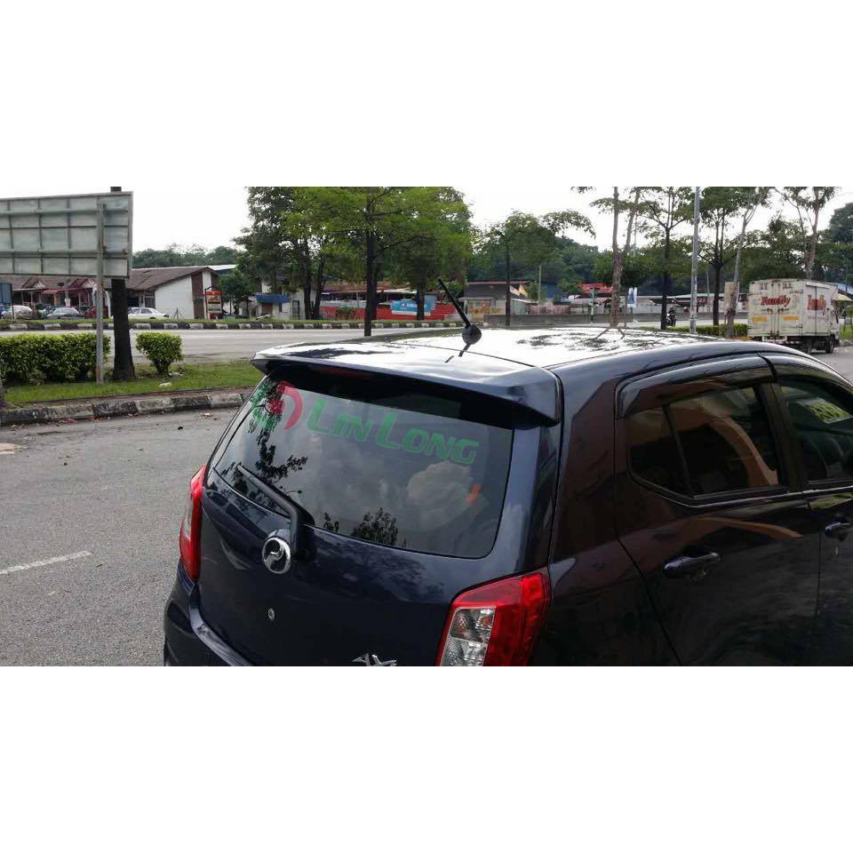 Perodua Axia OEM Spoiler With Led Brake Lamp | Shopee Malaysia