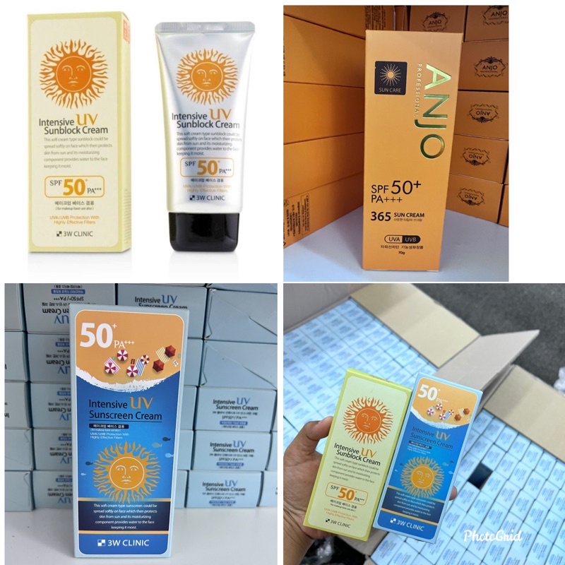 UV Sunblock Cream/ Anjo | Shopee Malaysia