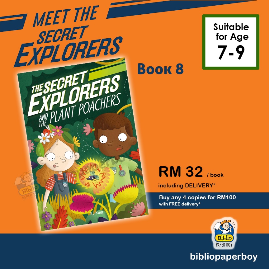 The Secret Explorers Book 8 : The Secret Explorers and The Plant ...