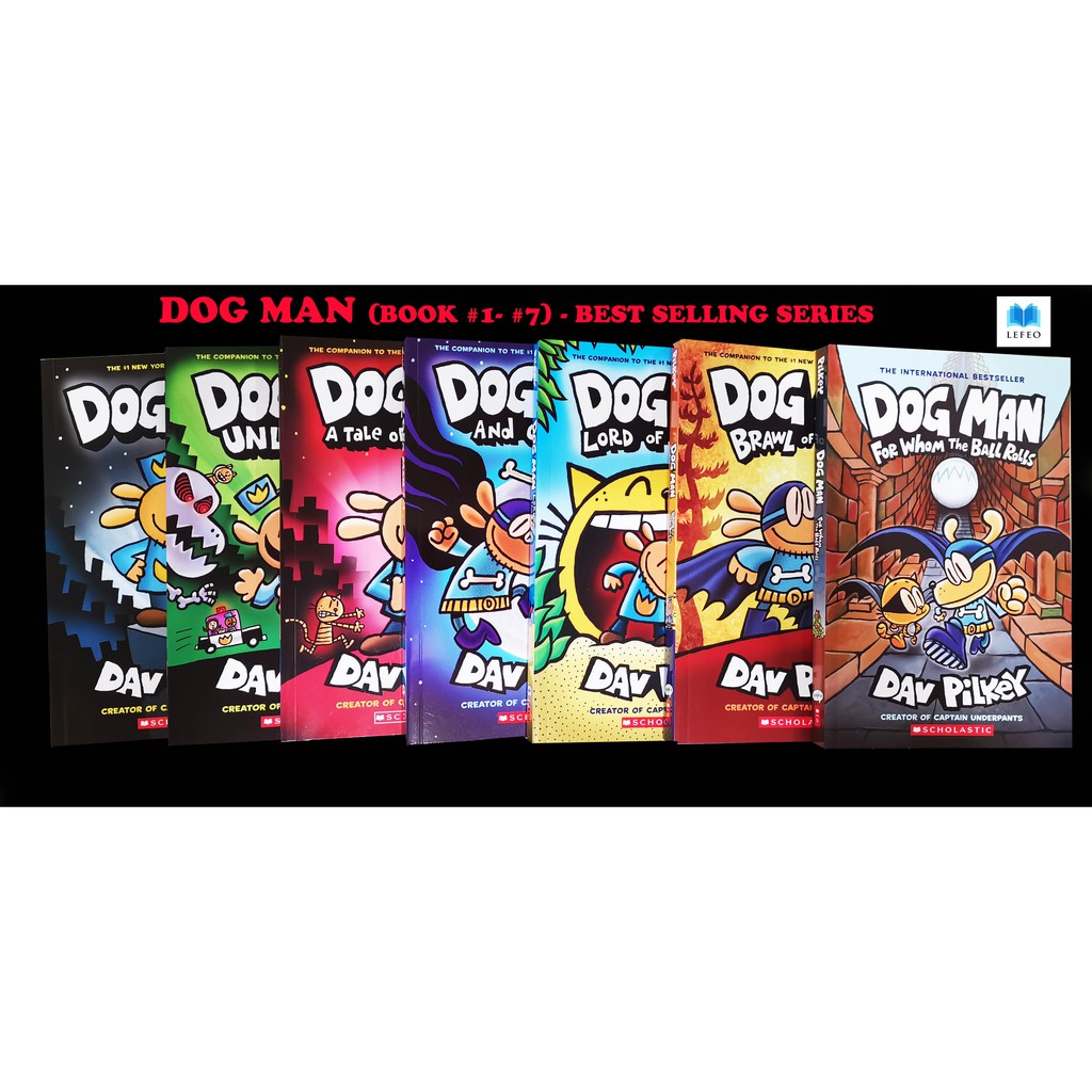 Dog Man book set (Book #1- #7) - 100% original and new from Scholastic ...