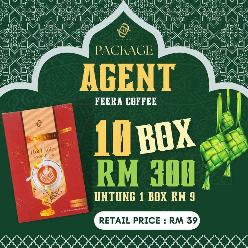 (COMBO 10) FEERA COFFEE (FREE 5 SHAKER) | Shopee Malaysia