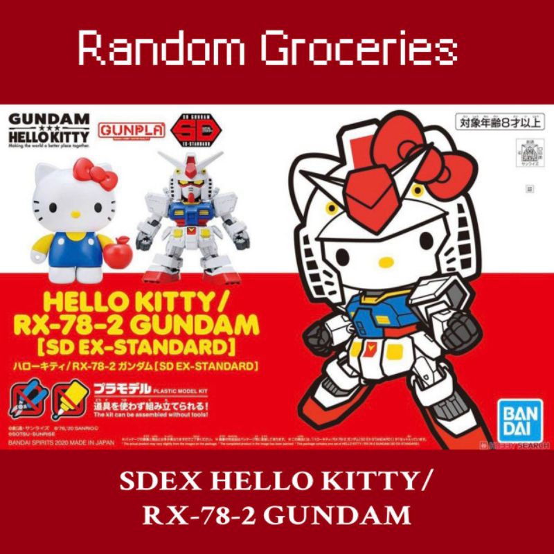 BANDAI SDEX HELLO KITTY RX-78-2 GUNDAM | Shopee Malaysia BANDAI SDEX HELLO KITTY RX-78-2 GUNDAM | Shopee Malaysia