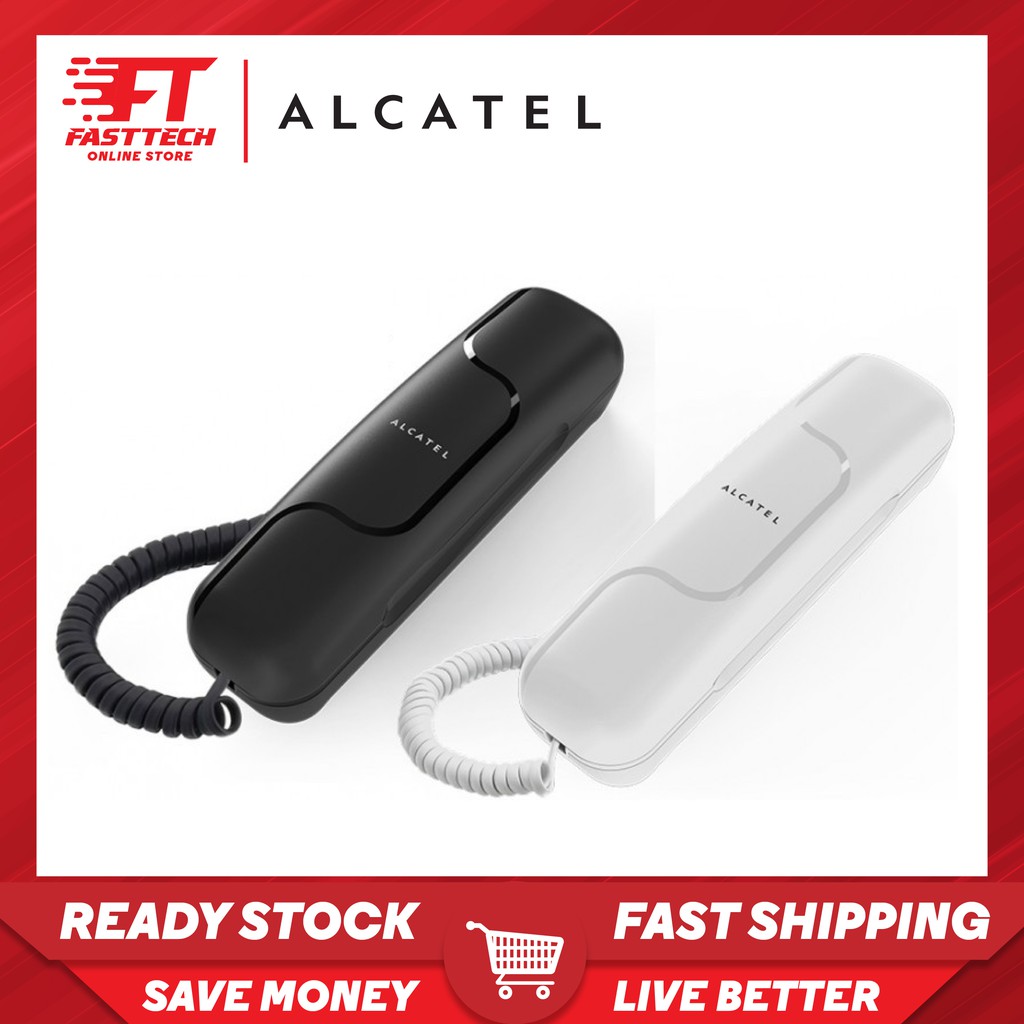 ALCATEL Wall Mounted Trim Line Slim Corded Landline Phone T06 ...