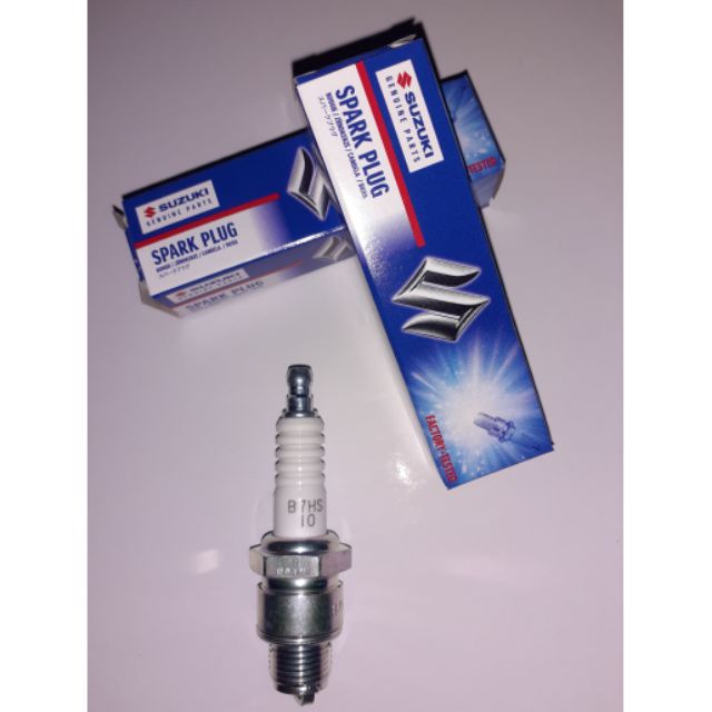 ORIGINAL SUZUKI SPARK PLUG 2 STROKE OUTBOARD B7HS-10 B8HS-10 | Shopee ...