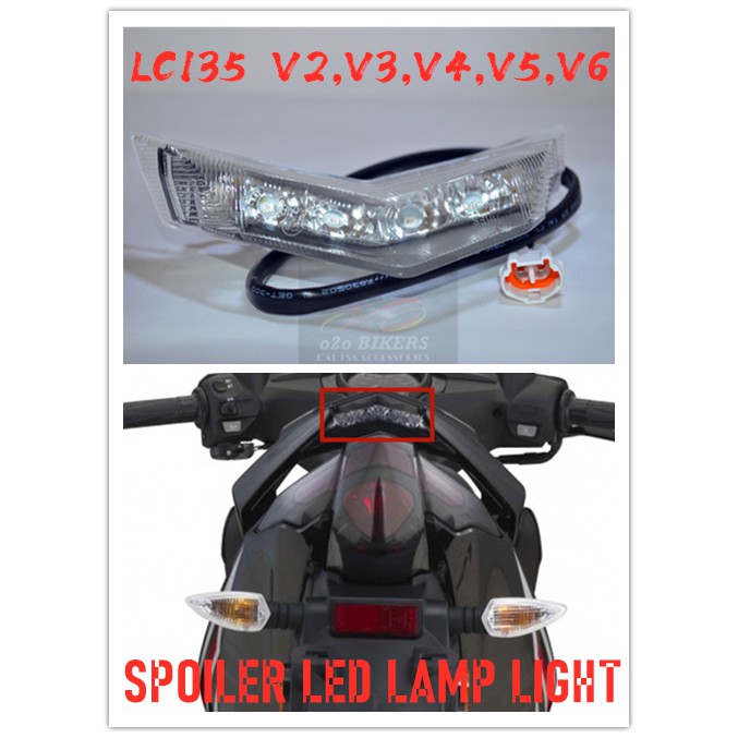 HIGH QUALITY OEM YAMAHA LC135 V4,V5,V6 TAIL REAR HANDLE BAR SEAT ...