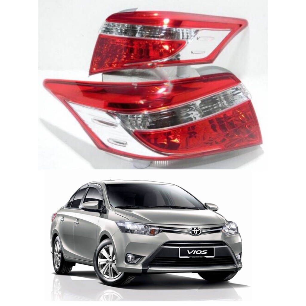 TOYOTA VIOS (2013 - 2018) - TAIL LAMP (NEW) LAMPU BELAKANG | Shopee ...