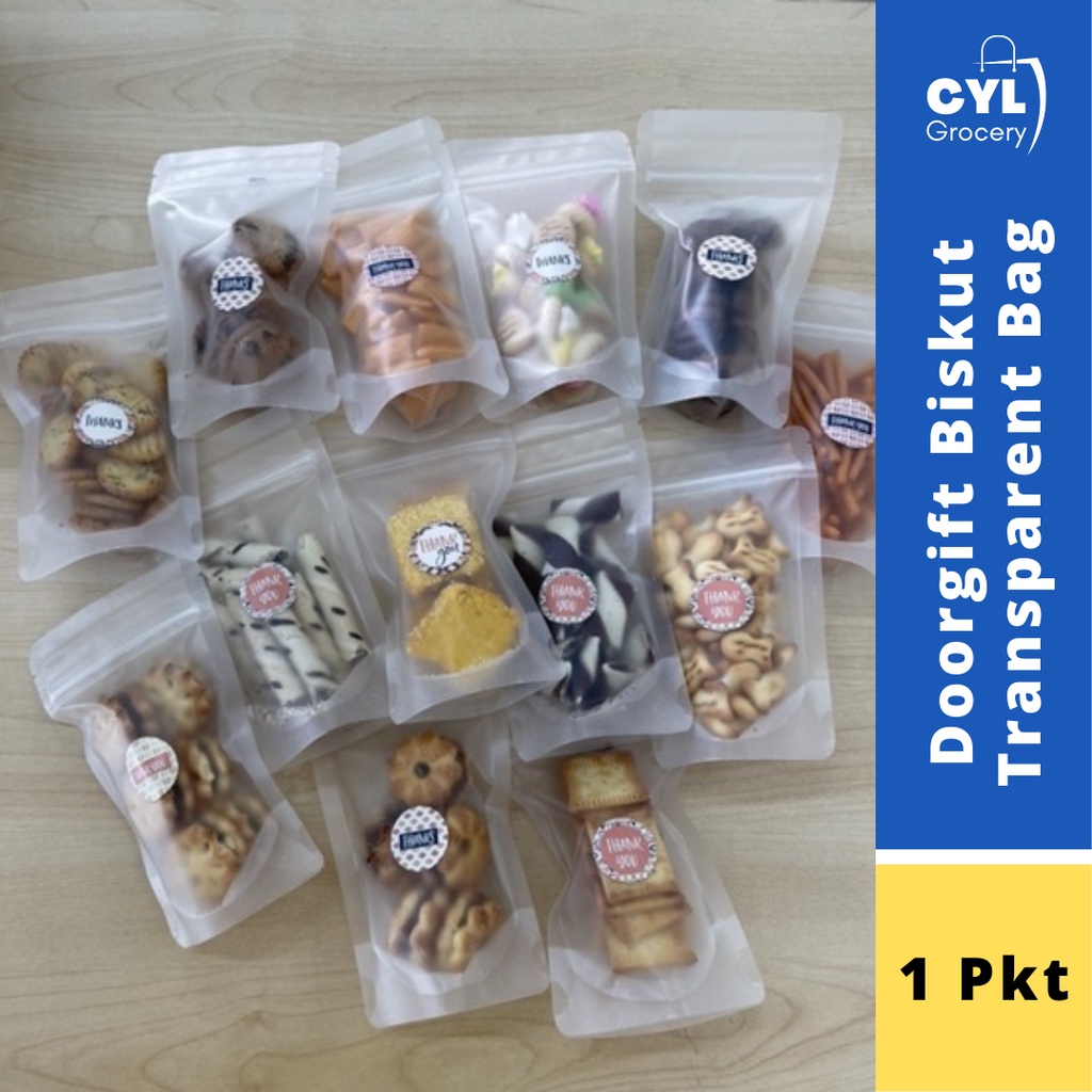 Doorgift Biskut | Goodies Biskut | Biskut Timbang (Transparent ...
