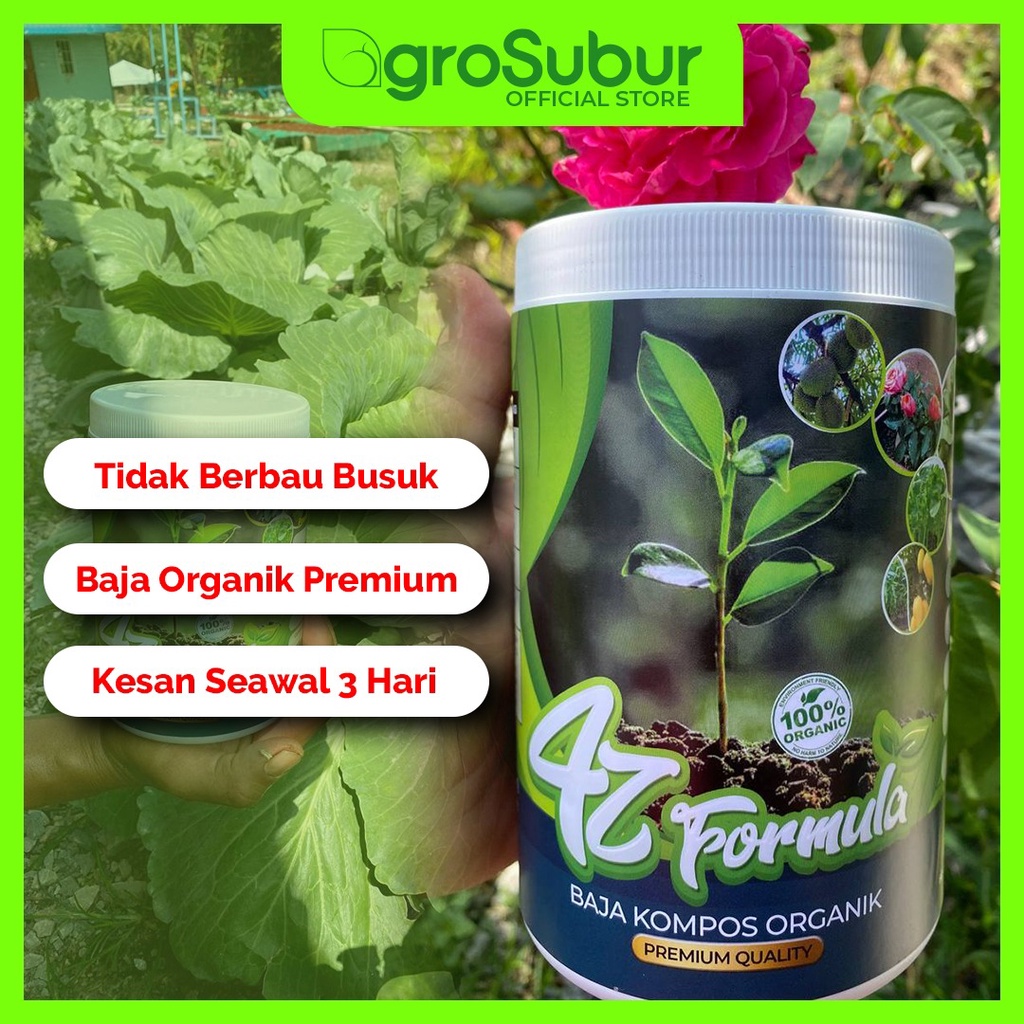 4Z Formula | Baja Premium Pokok Bunga| Keladi | Buahan | Sayuran ...