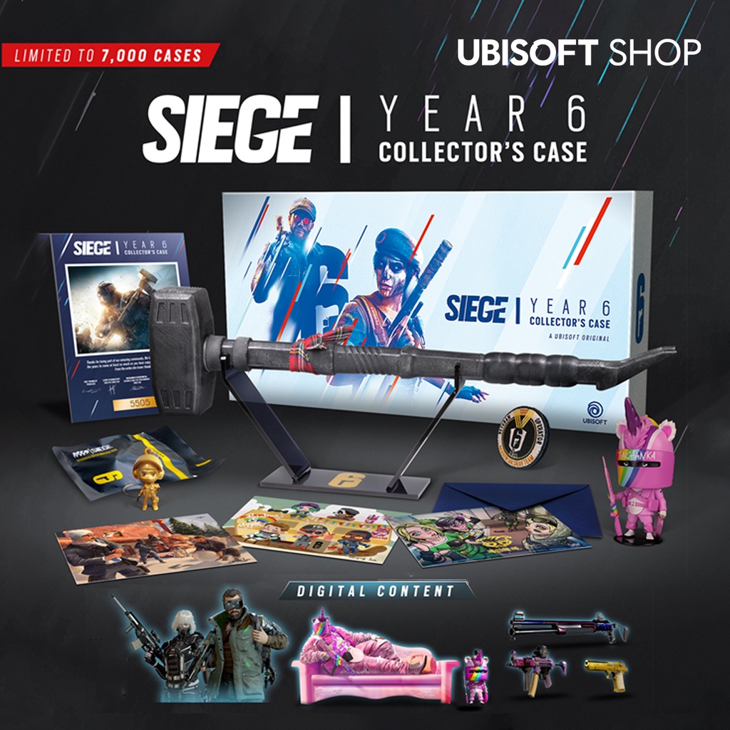 SIEGE YEAR 6 Collector's Case | Shopee Malaysia