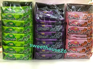 Lot 100 sour gummy candy （ 40pcs x 12gm ） | Shopee Malaysia