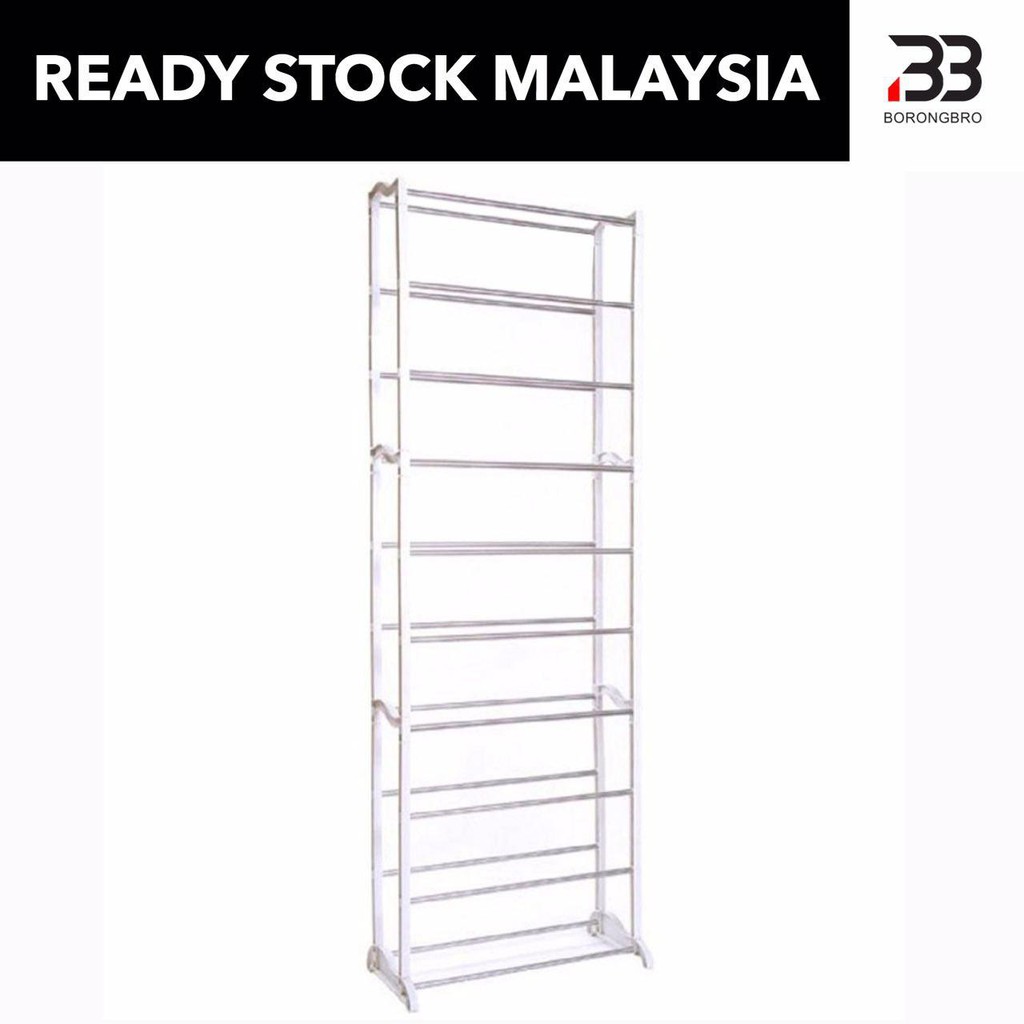 10 Tier Amazing Shoe Rack / Rak Tudung | Shopee Malaysia