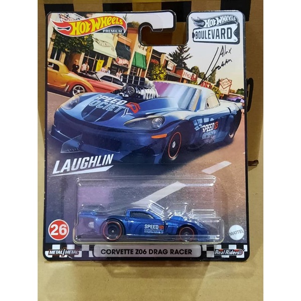 HotWheels Boulevard Series - Corvette Z06 Drag Racer | Shopee Malaysia