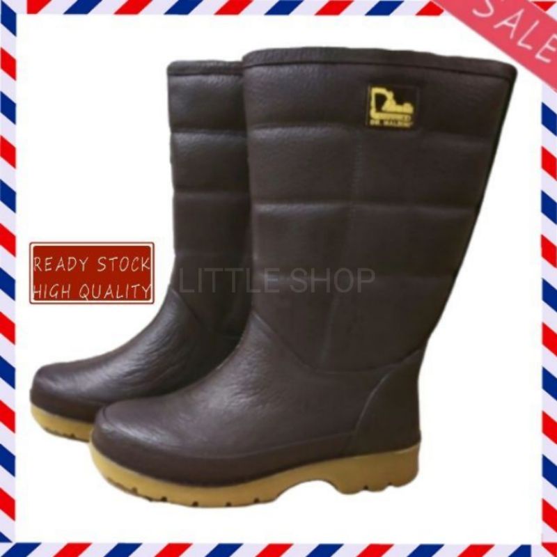 (DALAM ADA KAIN) LITTLE SHOP DR. MALDINI Kasut Boot Getah Rubber Boot ...