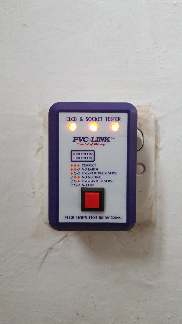 PVC LINK 13A MAIN TESTER ELCB BUTTON (150MA , 300MA) | Shopee Malaysia