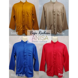 BAJU MELAYU RAIHAN BERKOLAR SINGLE | Shopee Malaysia