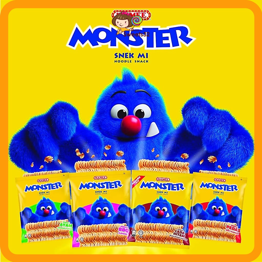 Mamee Monster 25gmX10pack | Shopee Malaysia