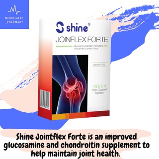 Shine Joinflex Forte 60s (Glucosamine 500mg Chondroitin 400mg Jointflex ...