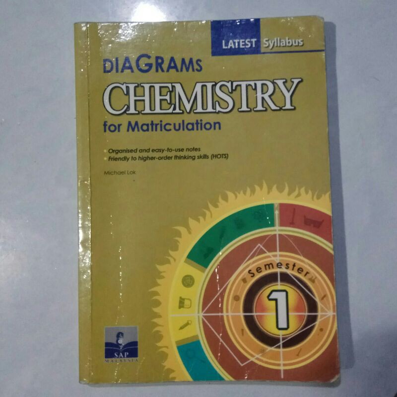 MATRICULATION REFERENCE BOOK CHEMISTRY DIAGRAMS SEM 1 | Shopee Malaysia