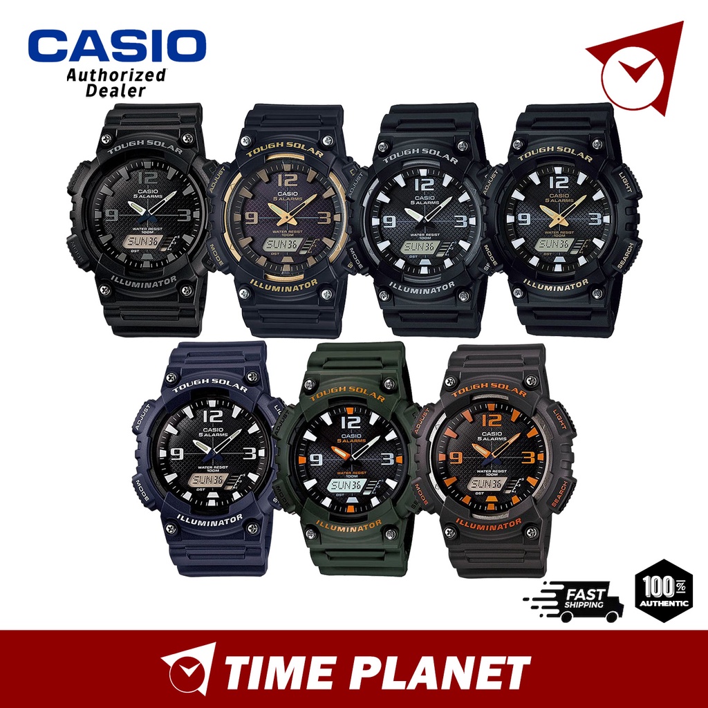 [Official Warranty] Casio Tough Solar Men Watch AQ-S810W-1A2/AQ-S810W ...