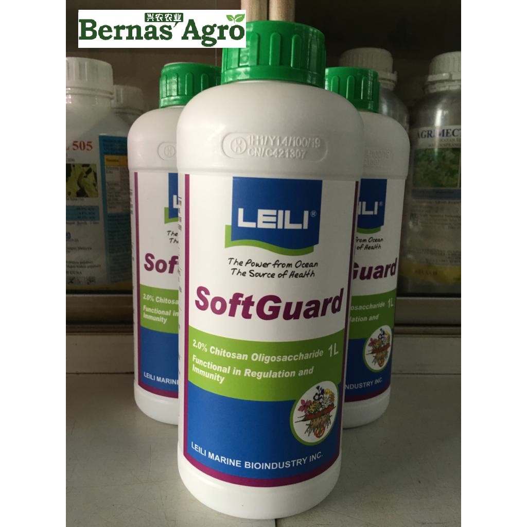 1L Baja LEILI Softguard Chitosan Baja foliar durian/padi/cili Organic ...