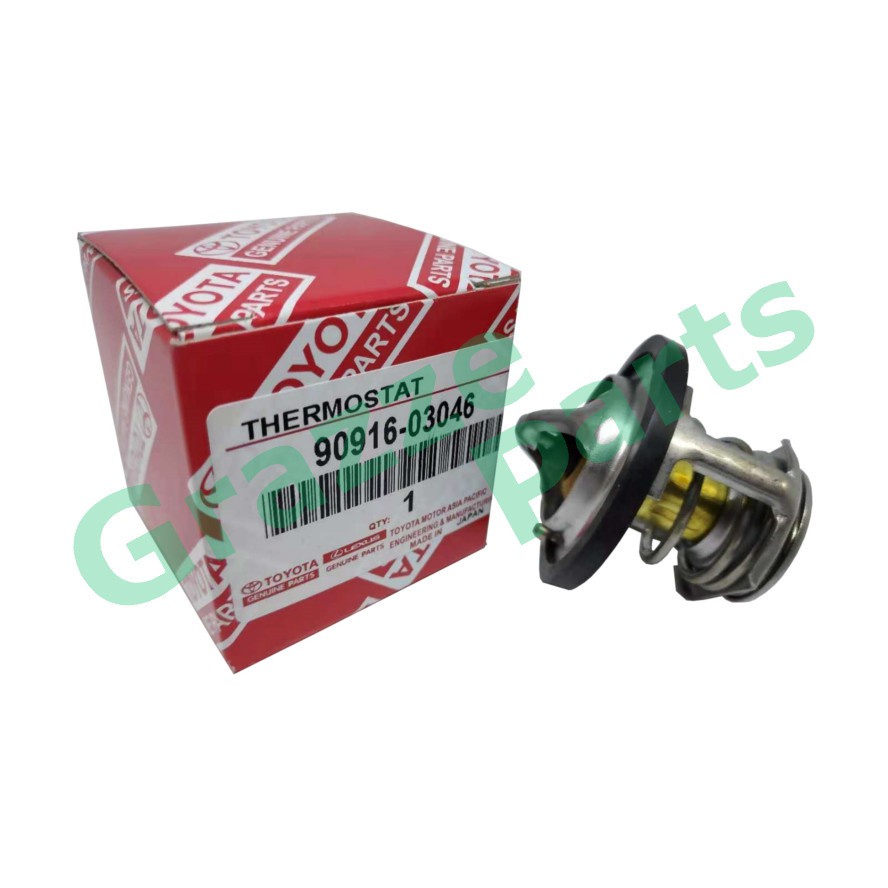Coolant Thermostat + Sealing Ring for 90916-03046 Toyota AE101 CAMRY ...