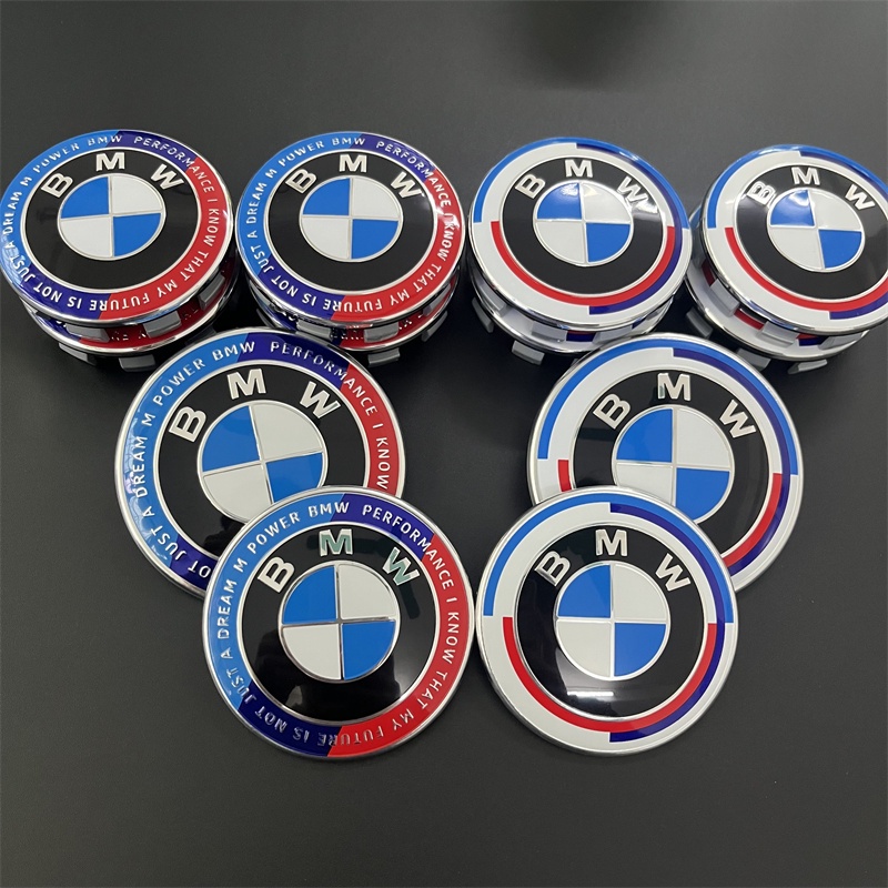 BMW Car 50th Anniversary Logo Exterior Decoration Cover Styling For X1 ...