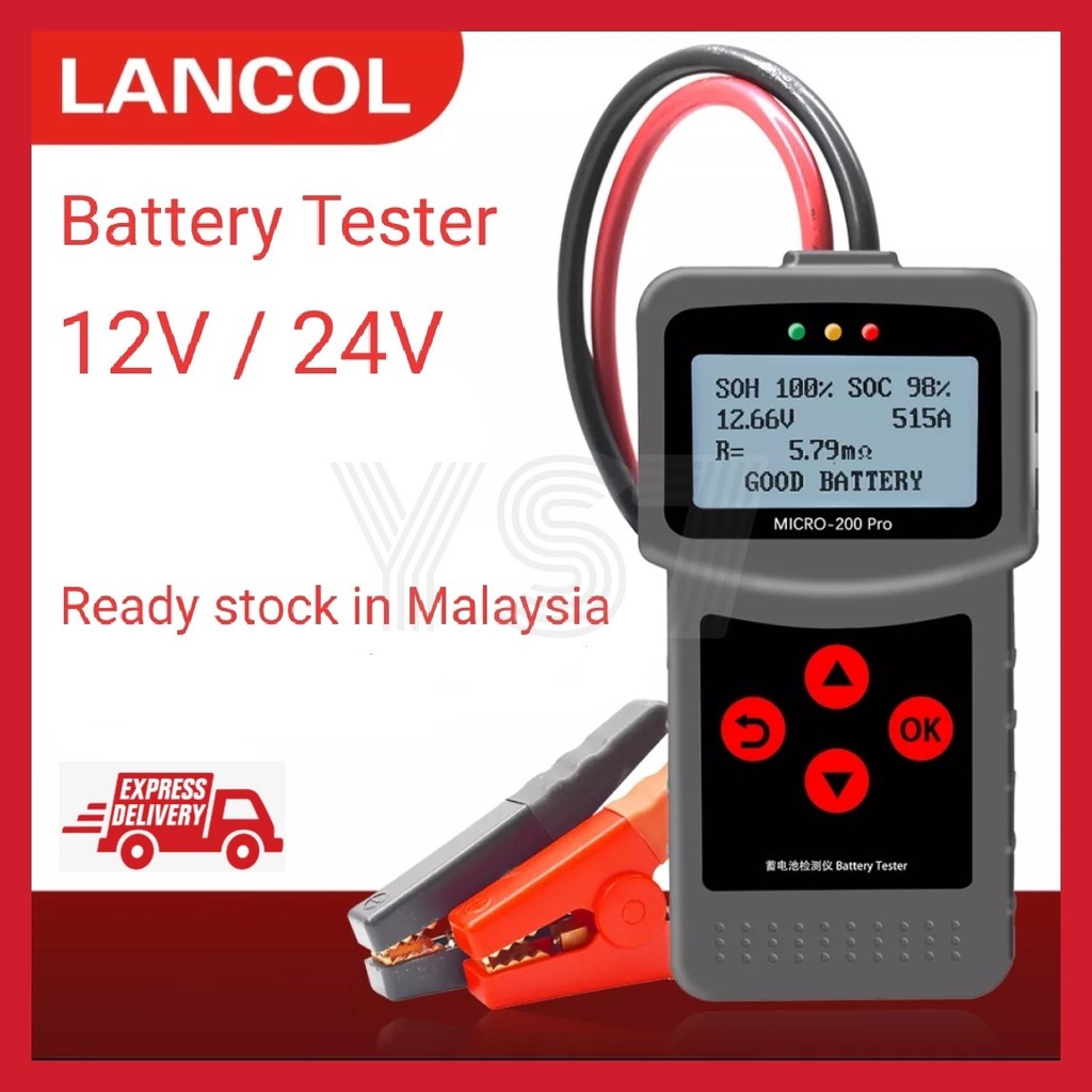 [NEW STOCK 2022] ORIGINAL Lancol Micro-200Pro 12V Digital Car Battery ...