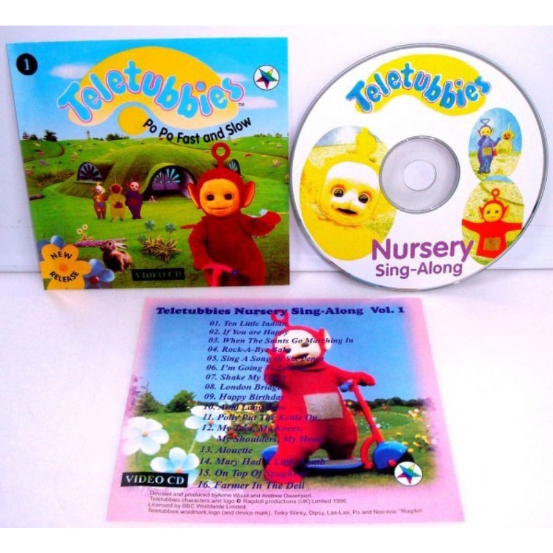 Teletubbies Nursery Sing Along Vol 1 VCD | Shopee Malaysia