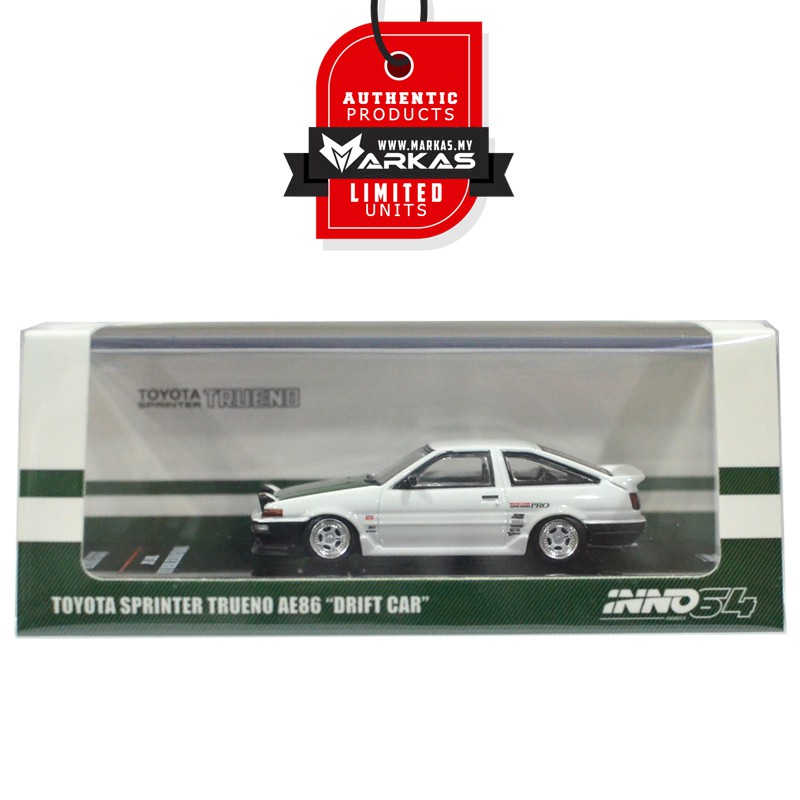 INNO MODELS INNO64 1/64 TOYOTA SPRINTER TRUENO AE86 DRIFT CAR | Shopee Malaysia