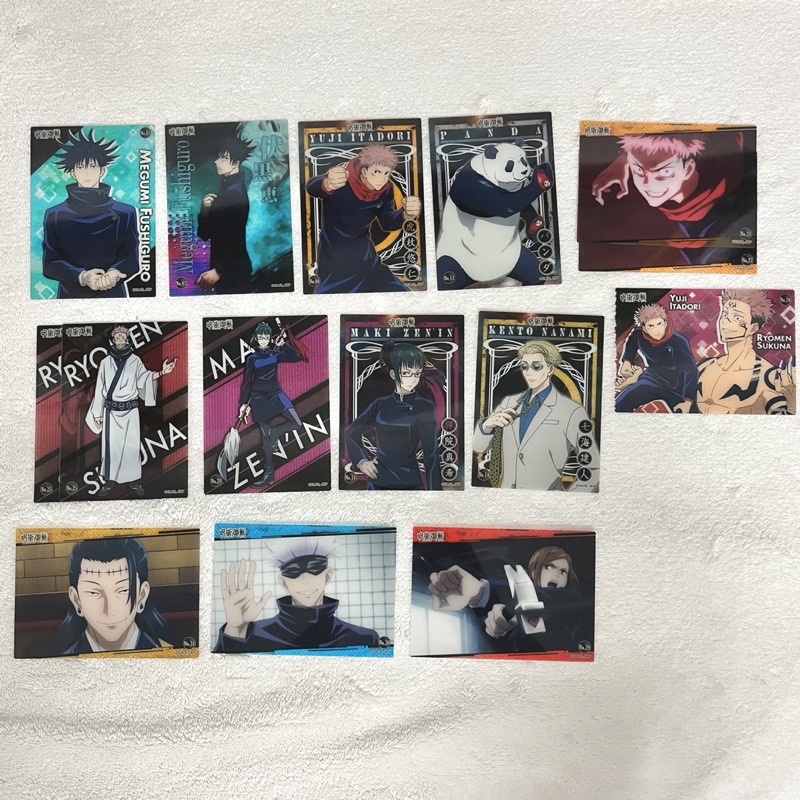 JJK wafer card / jujutsu kaisen photocard | Shopee Malaysia