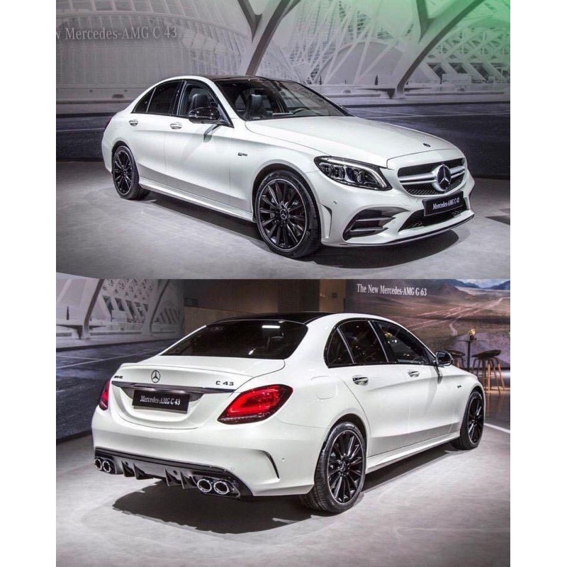 CMST Carbon Fiber Wide Body Kit For Mercedes-Benz C43 C300, 60% OFF