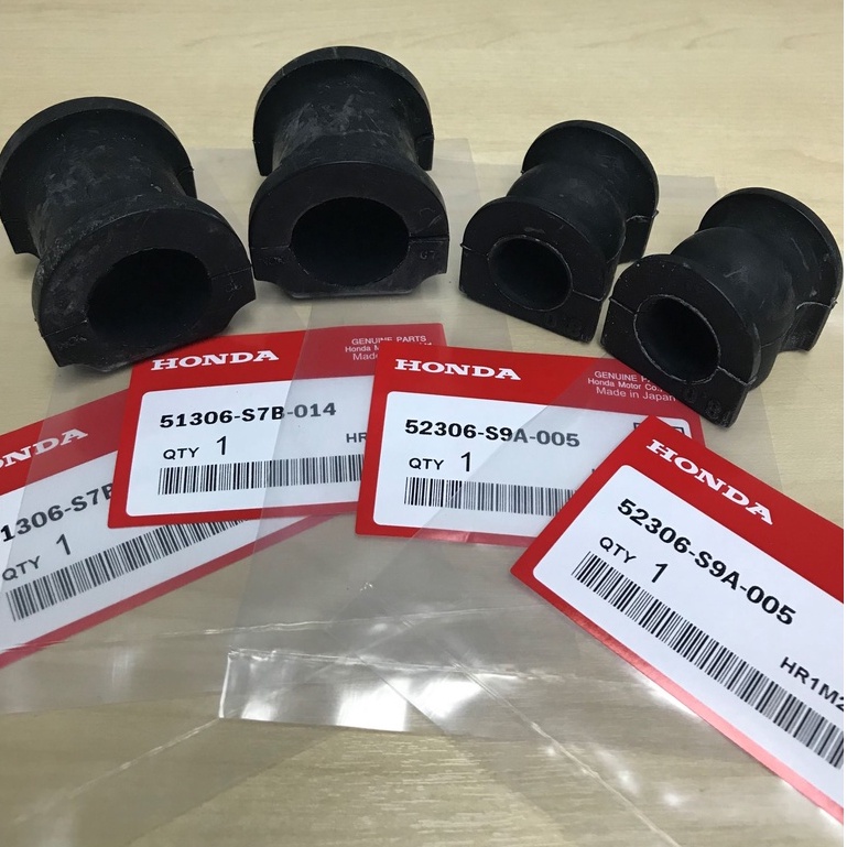 HONDA CR-V S9A ORIGINAL FRONT & REAR STABILIZER BUSH 51306-S7B-014 (27 ...
