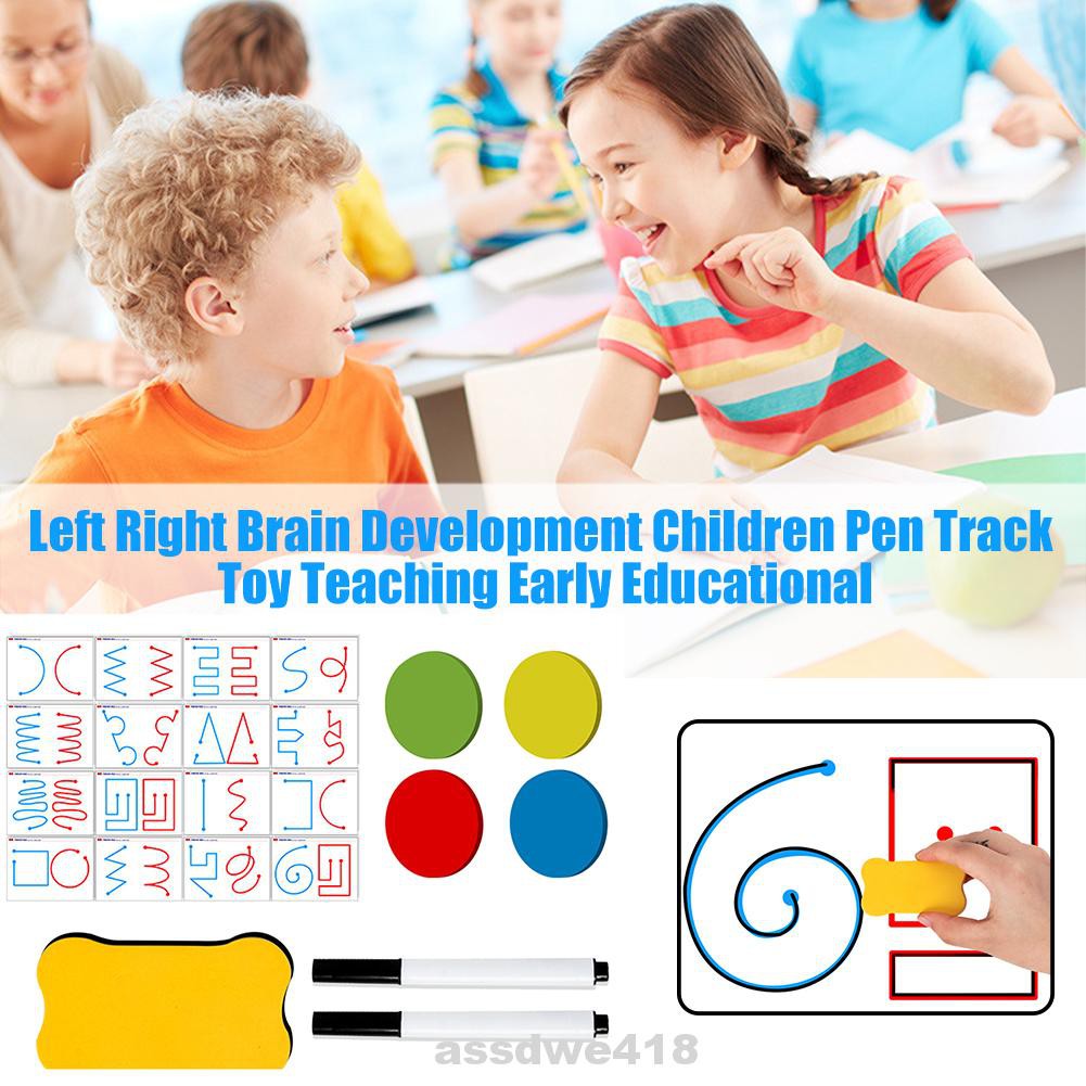 Children Teaching Early Educational Erasable Logic Aids Left Right ...