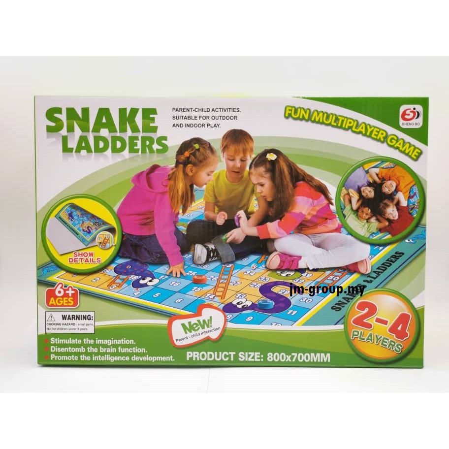 SNAKE & LADDER CHESS GAME SIZE 80cm X70cm ( READY STOCK) | Shopee Malaysia