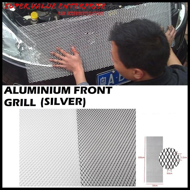 Grille Net Universal Aluminium Front Grill Racing Mesh Vent 100cm x ...