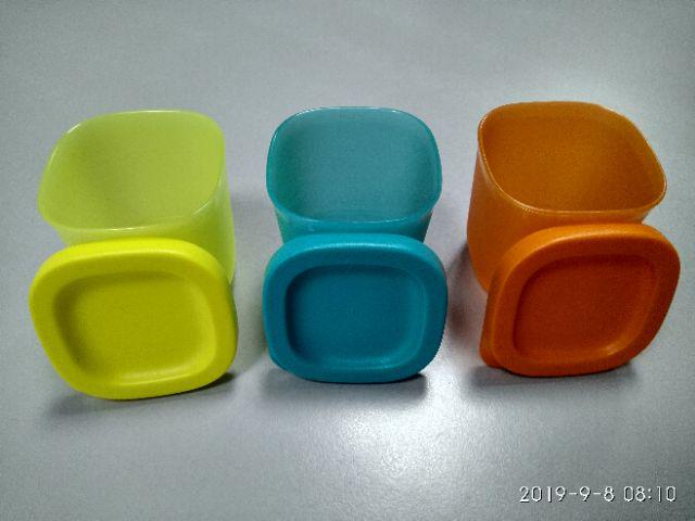 Tupperware petit square set 110ml (3pcs) | Shopee Malaysia