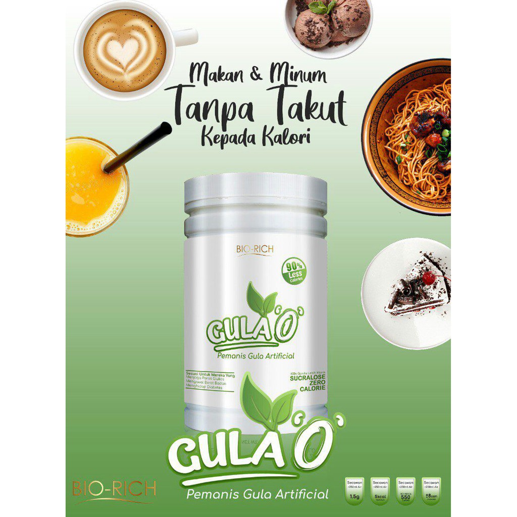 Gula O ( Pemanis Gula Rendah Kalori ) | Shopee Malaysia