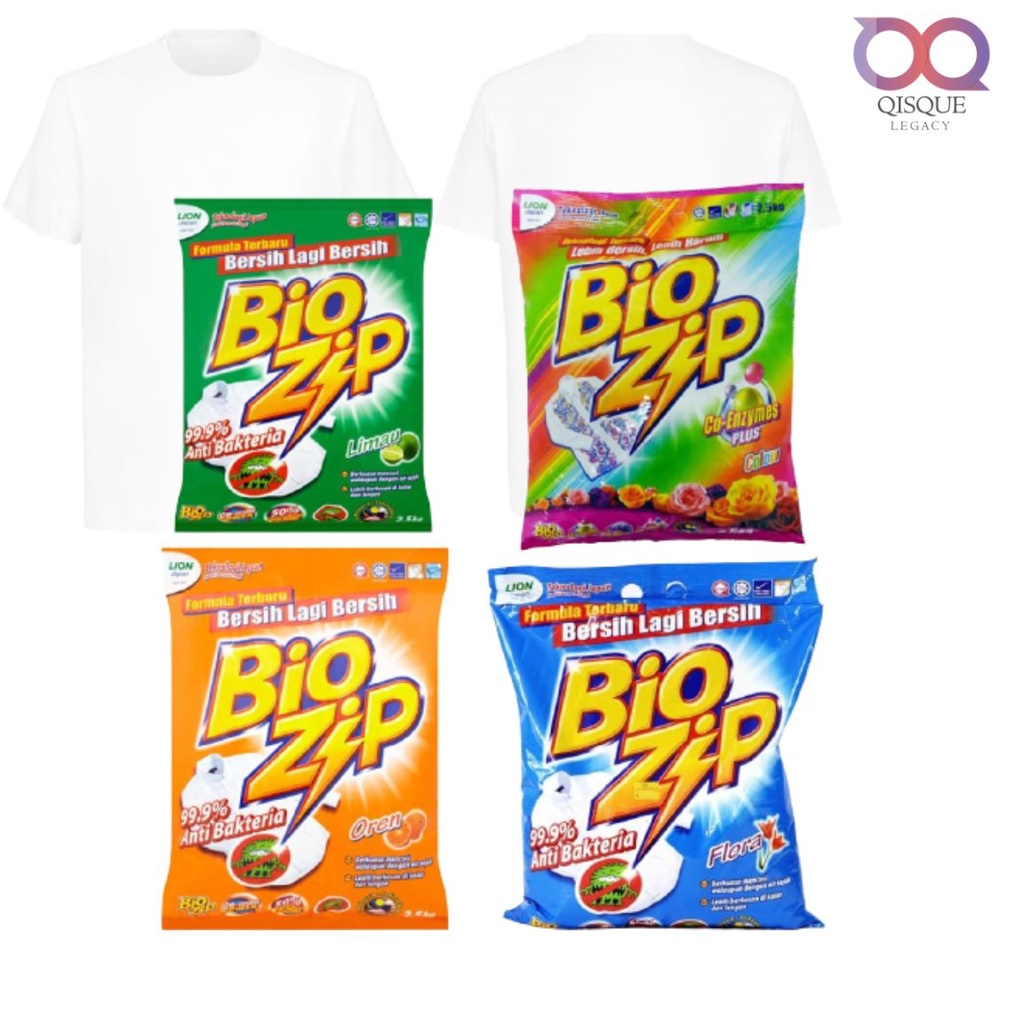 Biozip Powder Detergent 2.3kg | Shopee Malaysia
