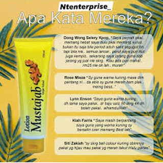 DUNIA HERB MUSTAJAB GINGER EXTRACT HALIA (KUNING) | Shopee Malaysia