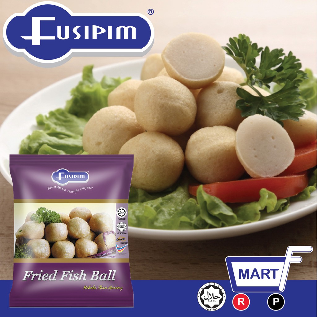 FUSIPIM Fried Fish Ball 900g / 500g (Bebola Ikan Goreng) [KL, Klang, Selangor Delivery only ...