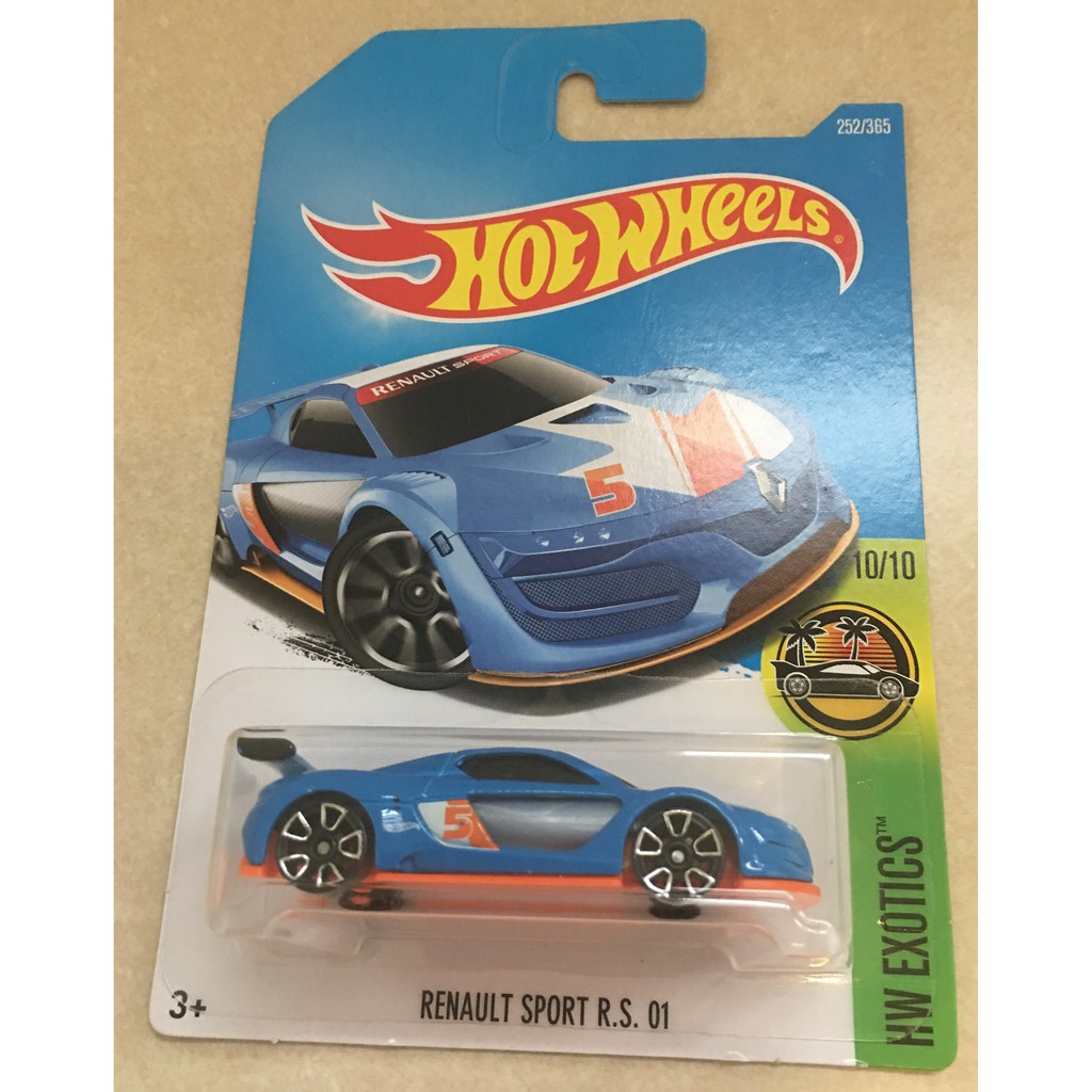 Hot Wheels Renault Sport R S 01 Blue Shopee Malaysia