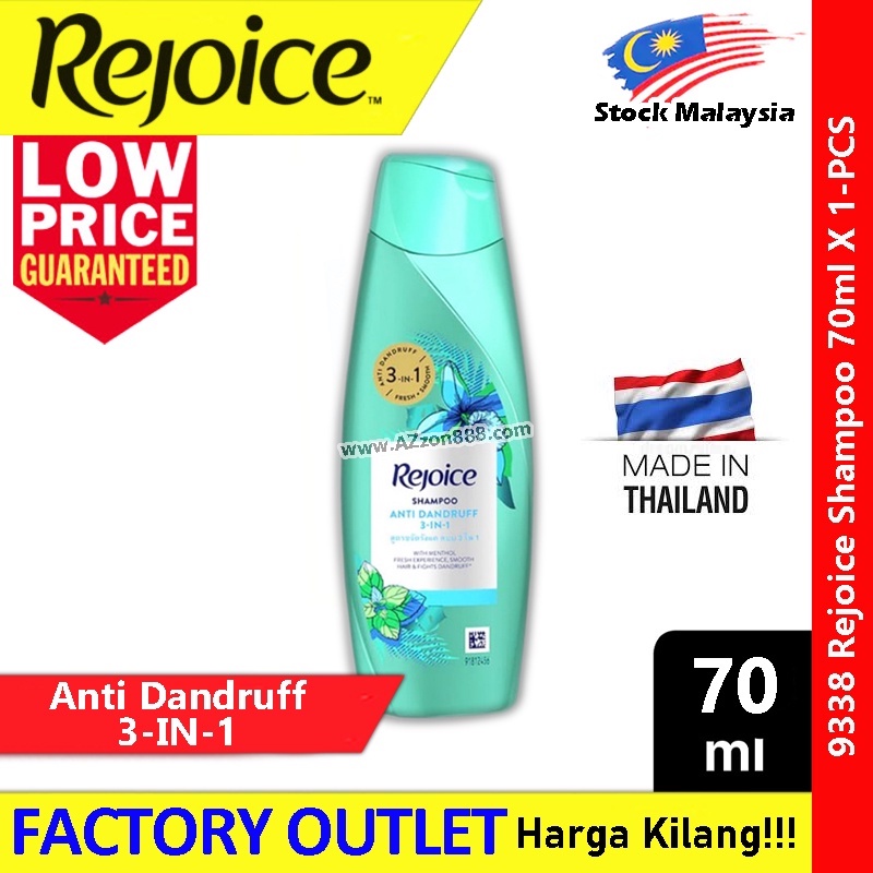 Rejoice Shampoo 70ml ~ Anti Dandruff 3-IN-1 #Rejoice #Thailand #Travel ...