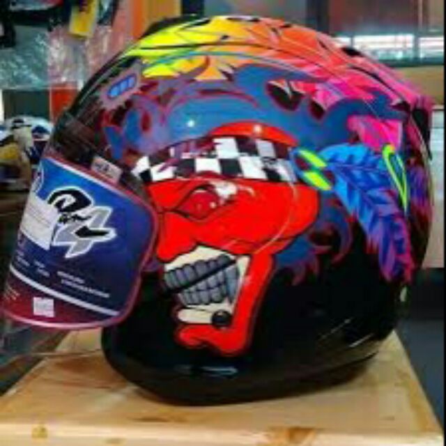 TSR R4 HELMET SCOTT RUSSEL METALLIC BLACK | Shopee Malaysia