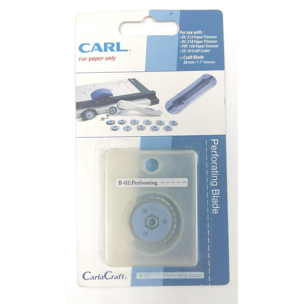 Carl B02 Craft Blade Perforated Blade (Replacement for Paper Trimmer ...