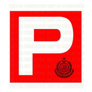 P Sticker / New Driver JPJ Size - Car Sticker / Bumper Sticker / Motor ...