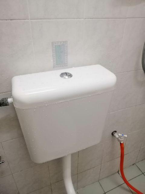 Toilet Water Tank - Low Level Dual Press Plastic Cistern GDPC 2001 ...